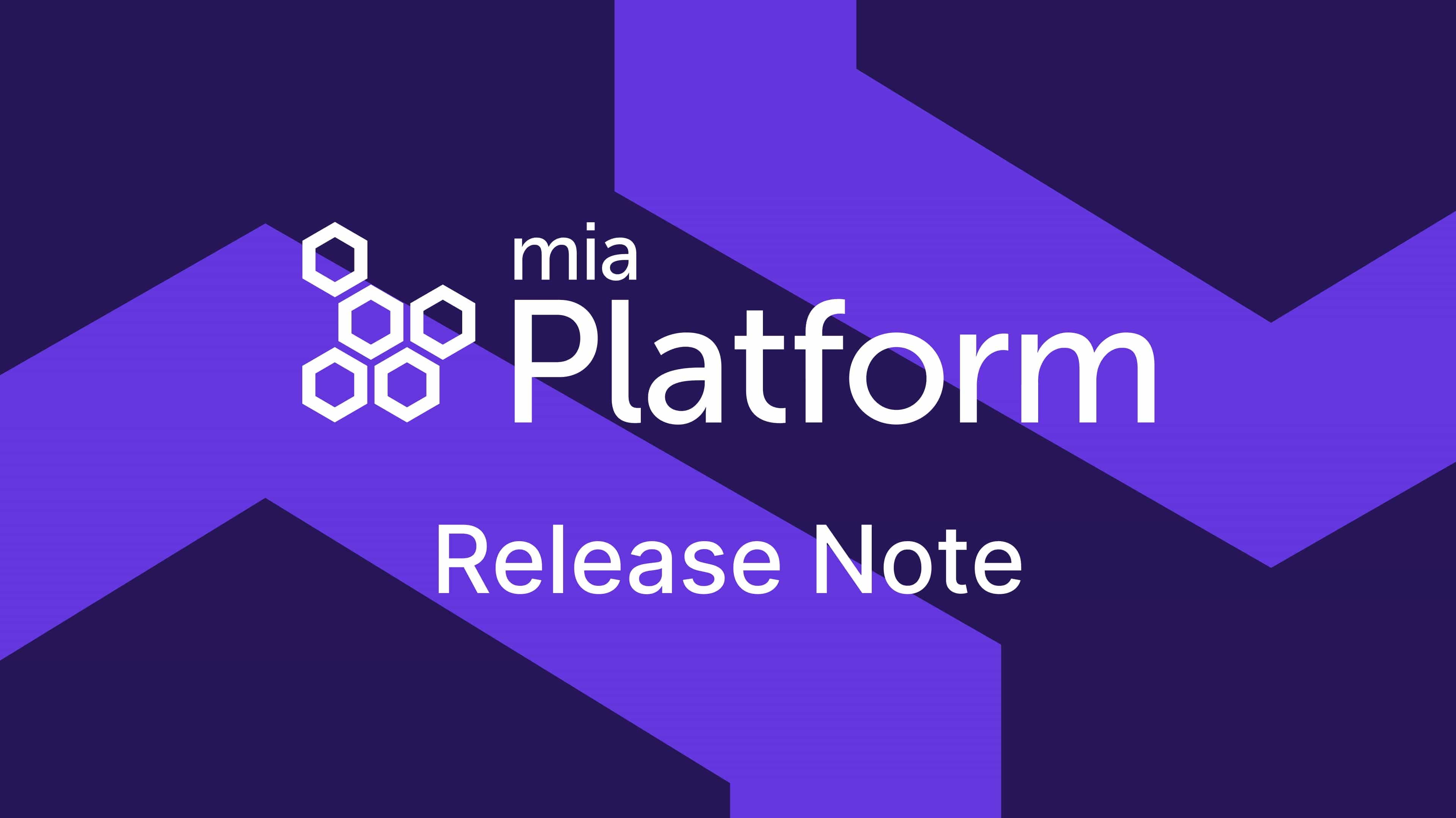 Version 13.2.0 Release Notes | Mia-Platform Documentation